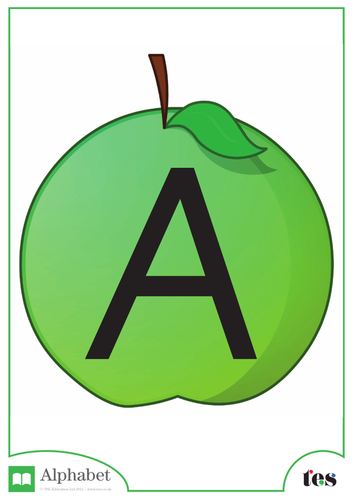 A-Z Classroom Display – Fruit Theme | Teaching Resources