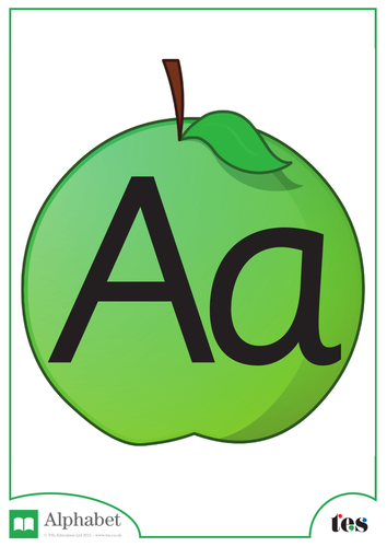 A-Z Classroom Display – Fruit Theme | Teaching Resources