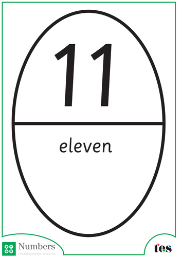 Rugby Ball Numbers – 11-15 | Teaching Resources