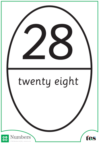 Rugby Ball Numbers – 26-30 | Teaching Resources