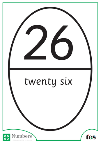 Rugby Ball Numbers – 26-30 | Teaching Resources