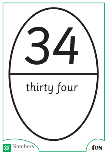 Rugby Ball Numbers – 31-35 | Teaching Resources