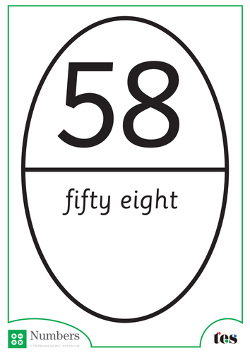 Rugby Ball Numbers – 56-60 | Teaching Resources