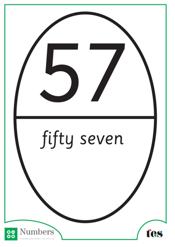 Rugby Ball Numbers – 56-60 | Teaching Resources