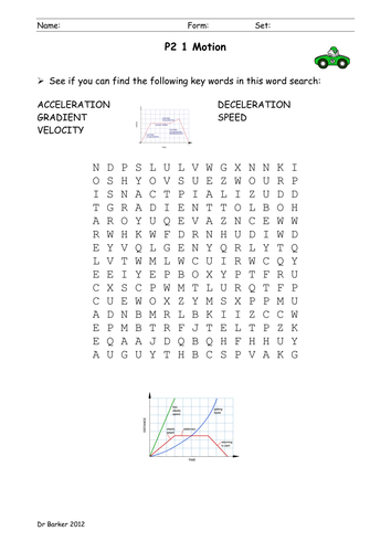 AQA P2 new spec wordsearches | Teaching Resources