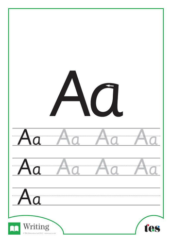 Letter Formation - A-Z | Teaching Resources