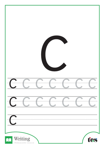 Letter Formation – The Letter C | Teaching Resources