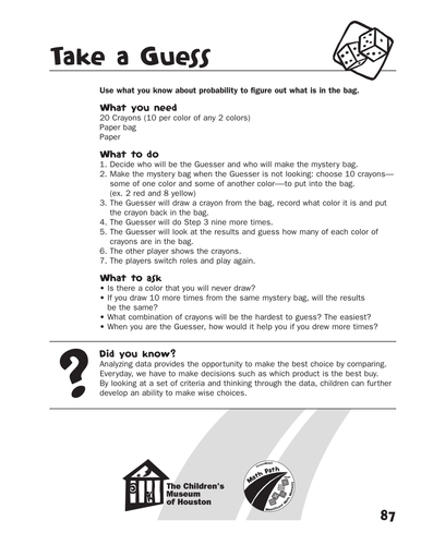 Take a Guess | Teaching Resources