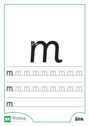 Letter Formation – The Letter M | Teaching Resources