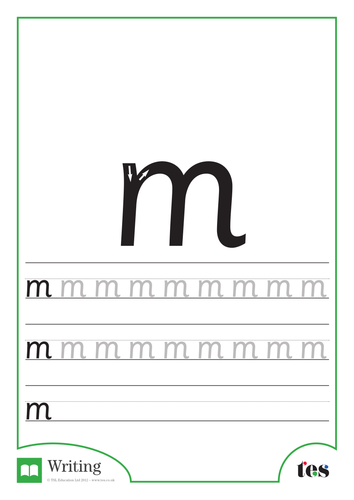 Letter Formation – The Letter M | Teaching Resources