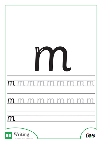 Letter Formation – The Letter M | Teaching Resources