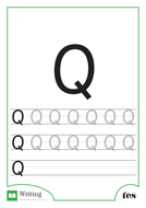 Letter Formation – The Letter Q | Teaching Resources