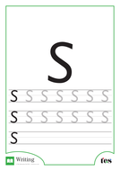 Letter Formation – The Letter S | Teaching Resources