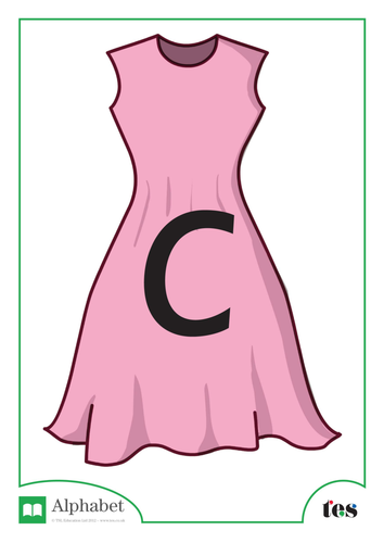 The Letter C - Clothing Theme | Teaching Resources