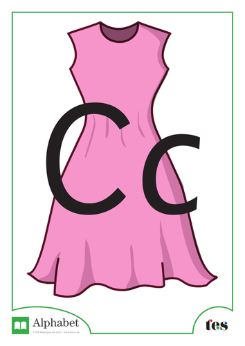 The Letter C - Clothing Theme | Teaching Resources