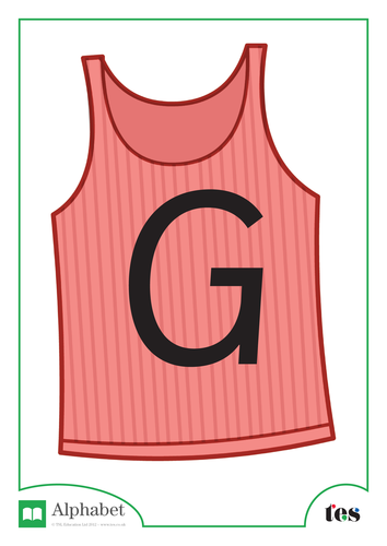 The Letter G - Clothing Theme | Teaching Resources