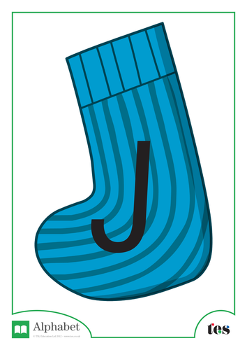 The Letter J - Clothing Theme | Teaching Resources