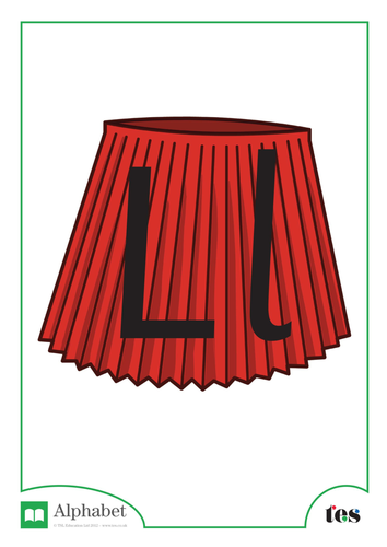 The Letter L - Clothing Theme | Teaching Resources