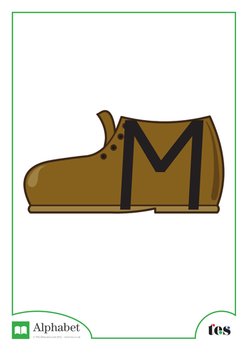 The Letter M - Clothing Theme | Teaching Resources