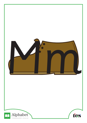 The Letter M - Clothing Theme | Teaching Resources