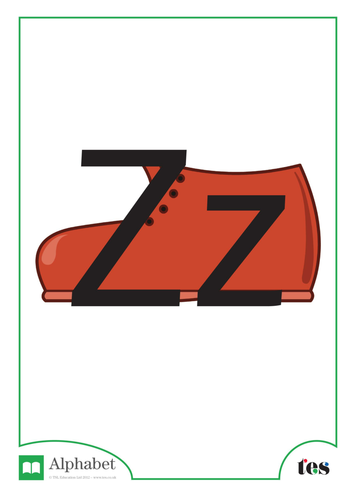 The Letter Z - Clothing Theme | Teaching Resources