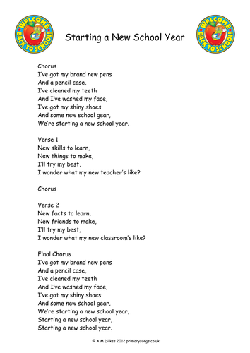 Starting a New School Year | Teaching Resources