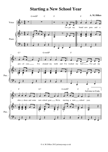 Starting a New School Year | Teaching Resources