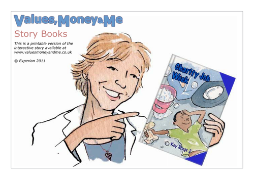 Charity Job Week KS2 - Story Book | Teaching Resources