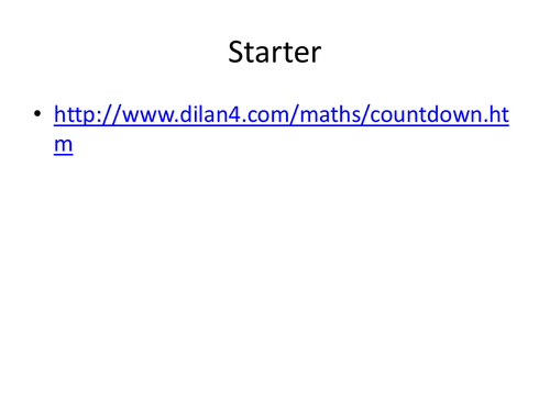 Maths Algebra Substitution Resources Teaching Resources