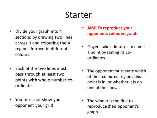Plotting Linear Graphs | Teaching Resources Plotting Linear Graphs | Teaching Resources