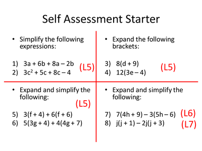 Expanding brackets by dannytheref - UK Teaching Resources - TES