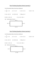 Solving Equations | Teaching Resources