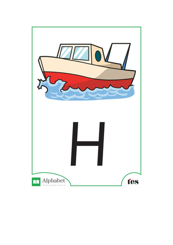 The Letter H - Ocean Theme | Teaching Resources