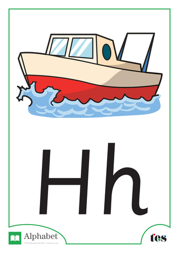 The Letter H - Ocean Theme | Teaching Resources