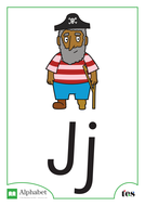 The Letter J - Pirate Theme | Teaching Resources