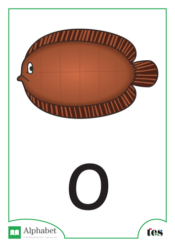 The Letter O - Ocean Theme | Teaching Resources