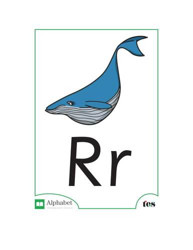 The Letter R - Ocean Theme | Teaching Resources