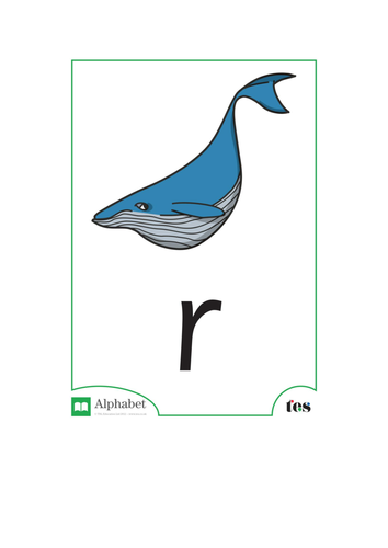 The Letter R - Ocean Theme | Teaching Resources