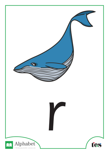 The Letter R - Ocean Theme | Teaching Resources