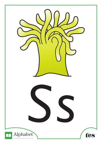 The Letter S - Ocean Theme | Teaching Resources