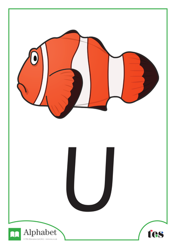 The Letter U - Ocean Theme | Teaching Resources