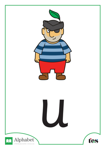 The Letter U - Pirate Theme | Teaching Resources