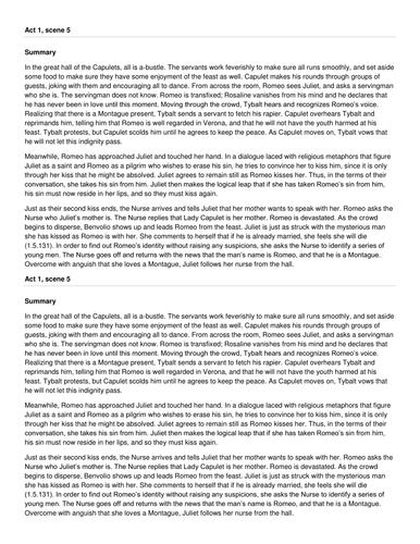 Romeo and Juliet Controlled Assessment Resources | Teaching Resources