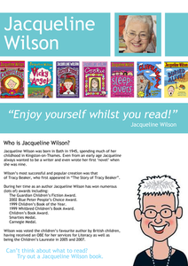 Reading Corner: Author Information Posters by andy.johno - UK Teaching ...