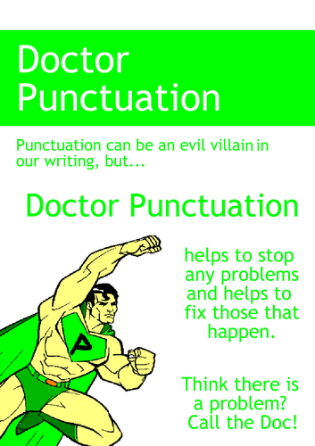 VCOP Superheroes: Display Posters | Teaching Resources