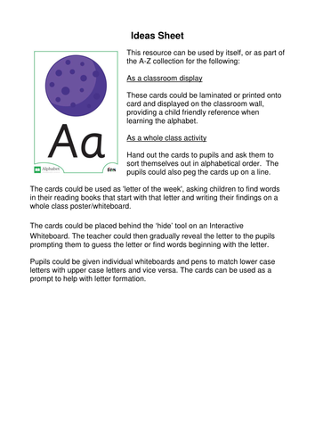 The Letter B - Space Theme | Teaching Resources