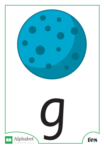 The Letter G - Space Theme | Teaching Resources
