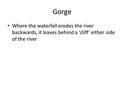 Rivers Key Words | Teaching Resources