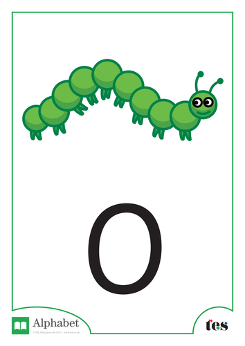 The Letter O - Minibeasts Theme | Teaching Resources