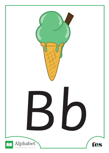 The Letter B - Seaside Theme | Teaching Resources